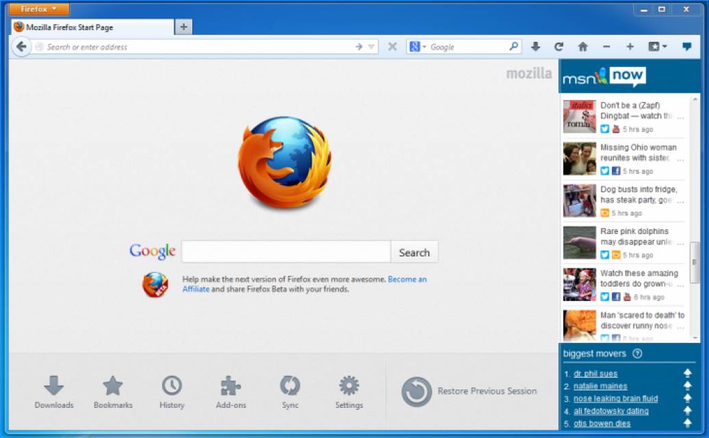 Firefox 21 released for Windows, Mac, Linux and Android | Ma-No Tech News & Analysis, javascript ...